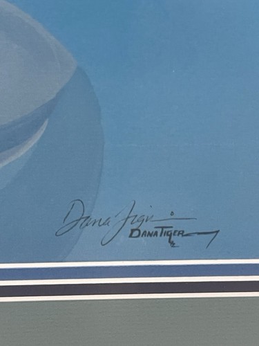 Dana Tiger Native American signed 42/300. Sz 30”*28”. Authentic ...