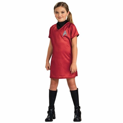 Uhura Deluxe Star Trek Movie Red Dress Space Science Fiction Girls ...