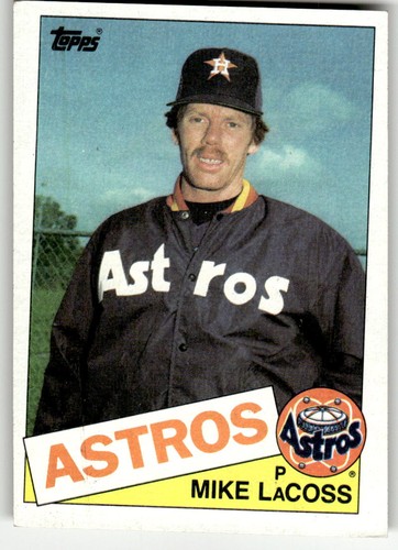 1985 Topps #666 Mike LaCoss Houston Astros Baseball | eBay