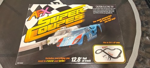 RARE Vintage Aurora AFX Super Coupes #71242 HO Slot Car Set Ford ...
