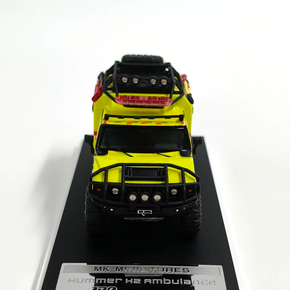 1:64 Hummer H2 Ambulance Transformer Alloy Diecast Car Model ...
