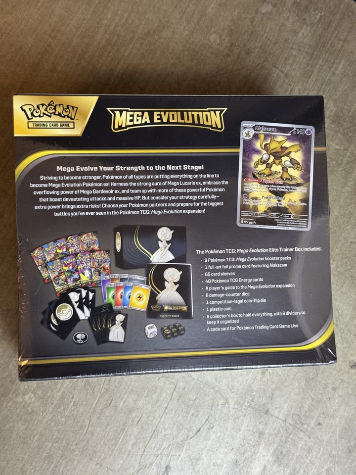 POKEMON TCG MEGA EVOLUTION ELITE TRAINER BOX | eBay