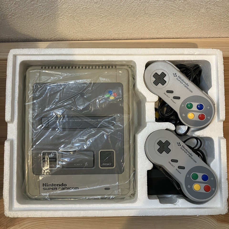 Nintendo Super Famicom SFC Console BOX with Manual Used Tested | eBay