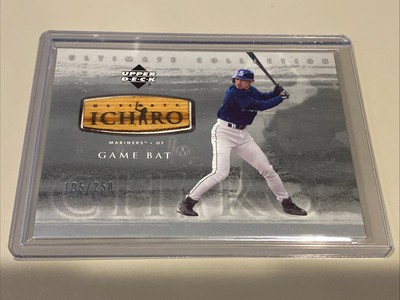 2001 Ultimate Collection Ichiro RC Game-Bat Silver Limited /250 Rookie ...