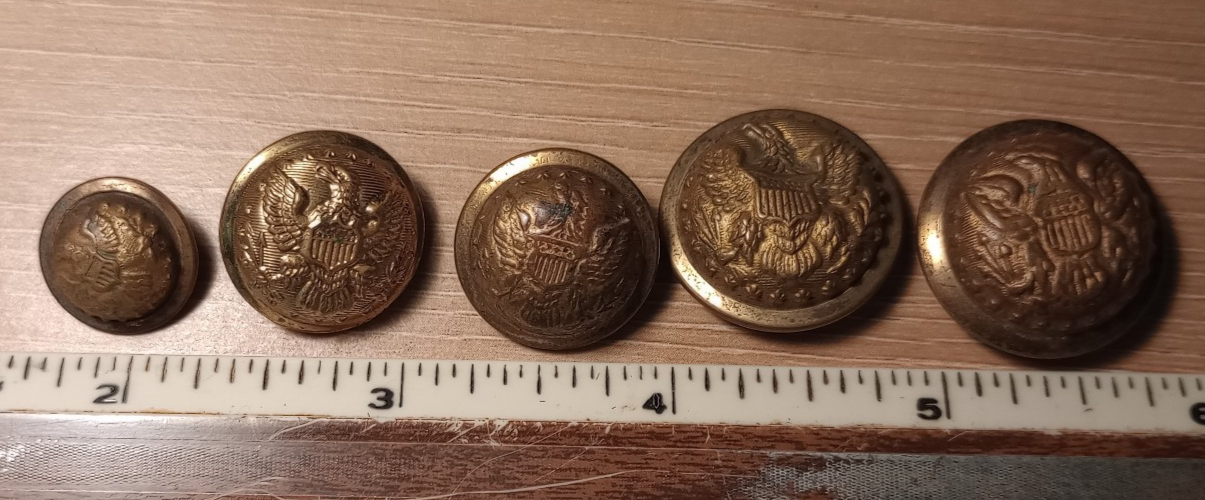 US Army Indian Wars buttons, 5 | eBay
