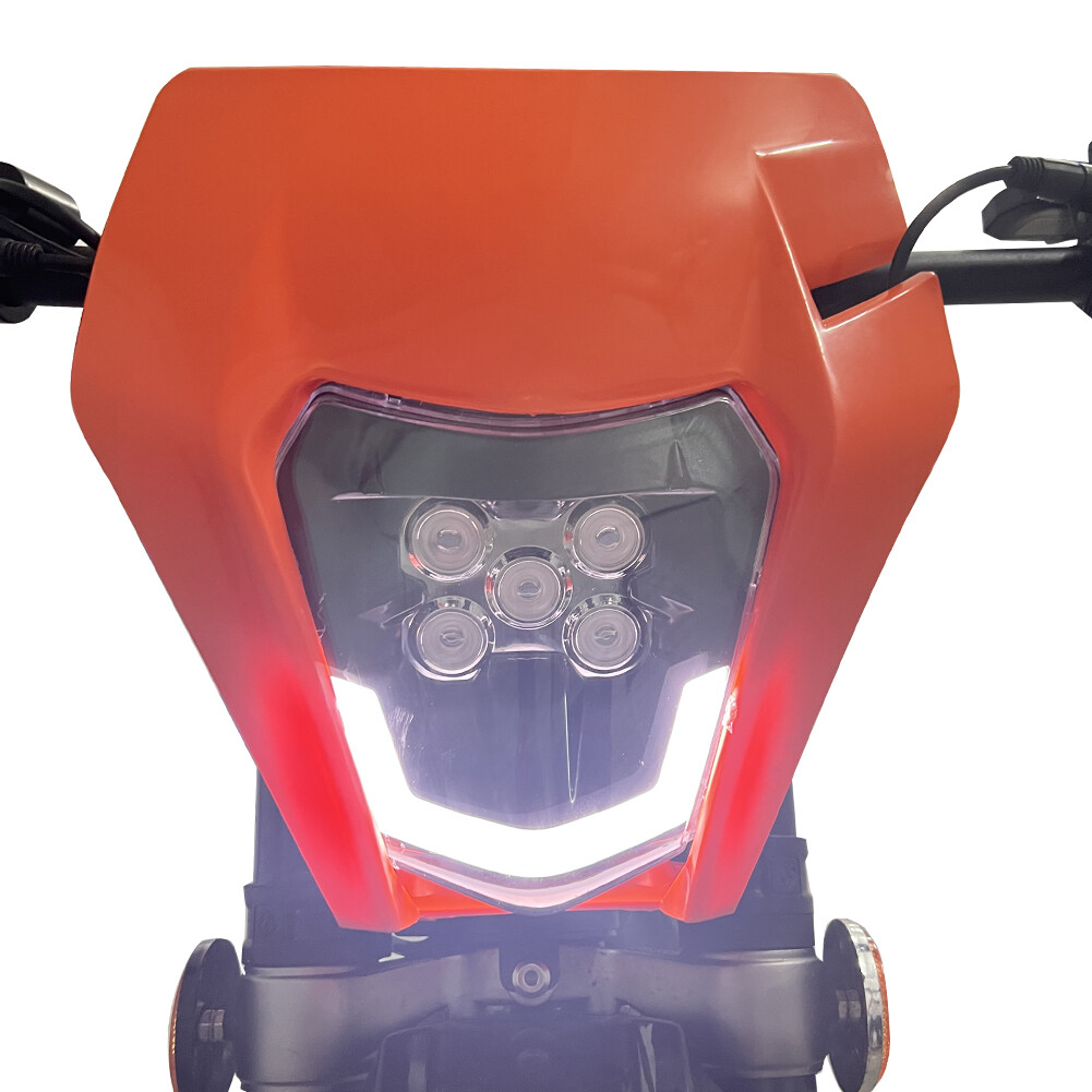 LED Headlight with Cover Mounting Bracket For Sur-Ron Light Bee X ...