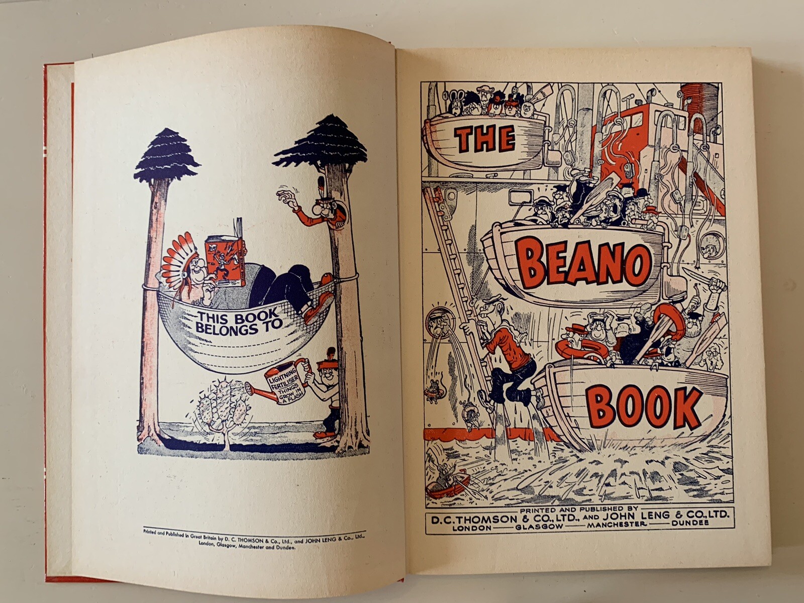 1961 The Beano Book Annual Superb ‘ NEW’ Condition Mint D.C. Thomson ...