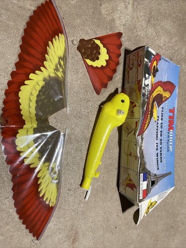 Tim Bird G de Ruymbeke Flapping Flying Bird Toy Original- Needs Rubber ...