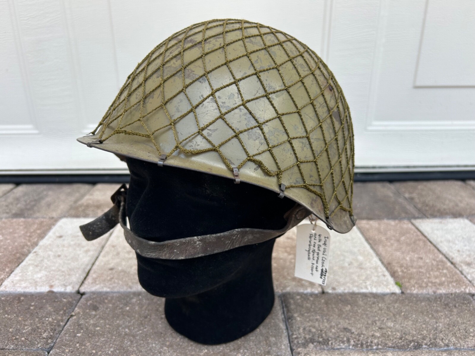 Desert Storm OIF Egyptian Army VZ53 Helmet Military Bringback | eBay