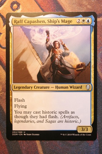 Raff Capashen, Ship's Mage Magic MTG VO NM | eBay