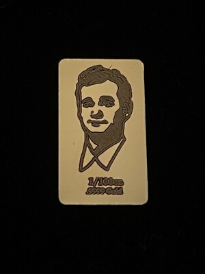 The CHIVE | Bill Murray | Birthday Edition | 1/100th Oz Gold bar | SOLD ...