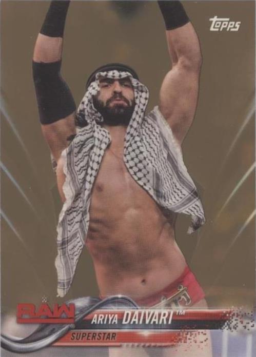 2018 Topps WWE - Ariya Daivari #9 Bronze for sale online | eBay