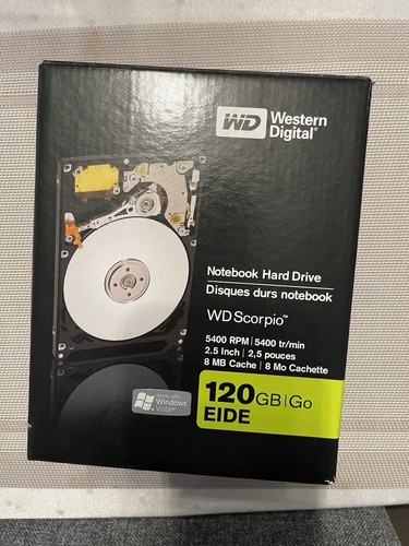 Western Digital Scorpio 120GB Internal 5400 RPM 2.5" EIDE HDD J03 | eBay