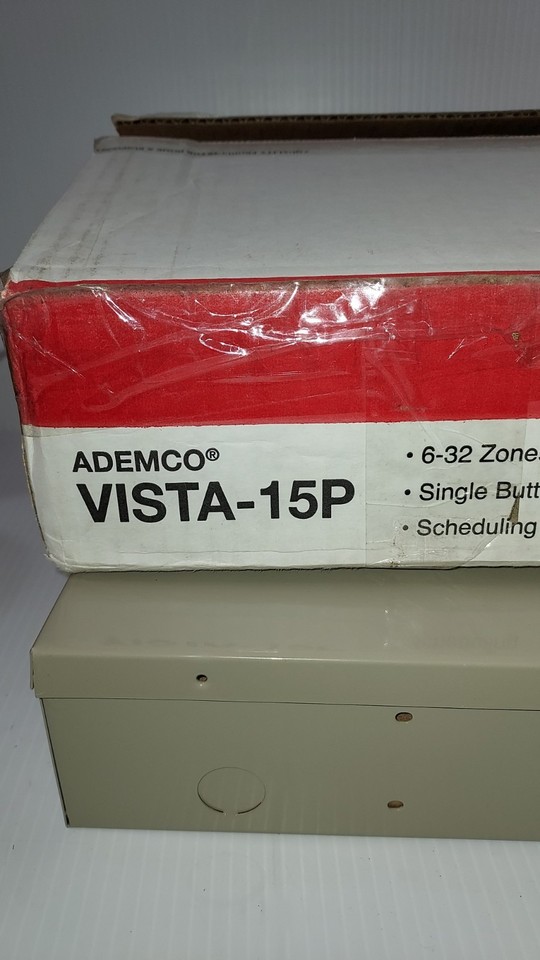 Honeywell Ademco Vista-20P Vista-15P Alarm Control Panel Kit Open Box ...