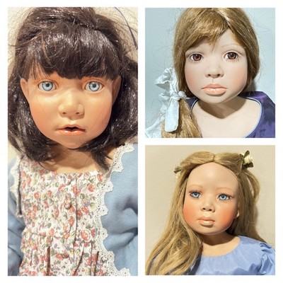 Lifelike Elite 36" Christine Orange Porcelain Doll w Cloth Body You ...