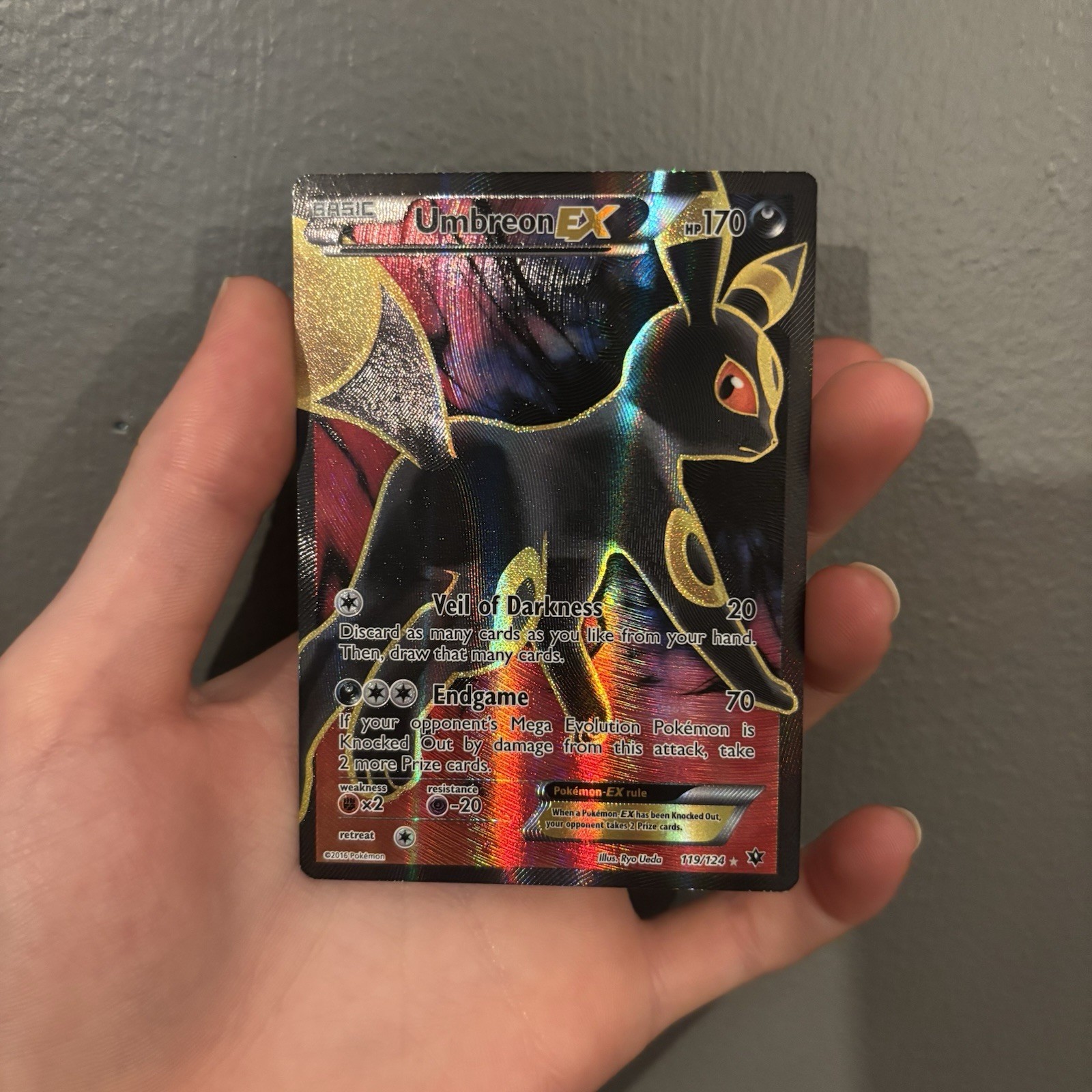 Umbreon ex 2016 XY: Fates Collide #119/124 Holo (Full Art) Price Guide ...