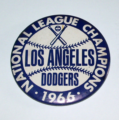 1966 Los Angeles Dodgers National League Champions Pin A3049 | eBay