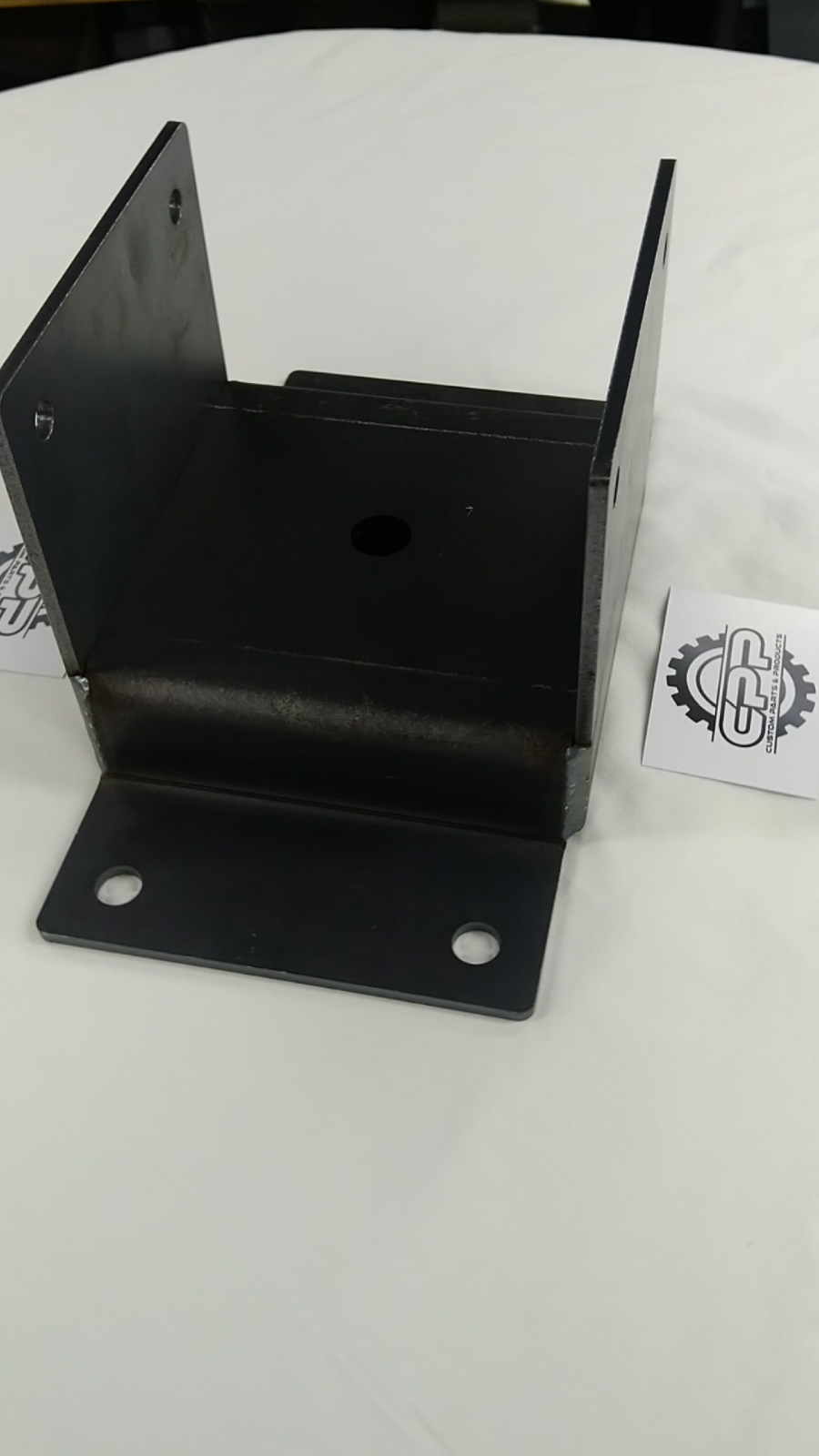 Fence Post Socket 150mm 6" Timber 5mm Thick Steel 50mm Elevation 6 ...