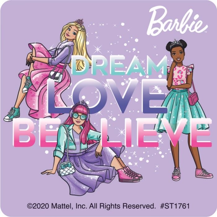 Barbie Stickers x 5 - Barbie Stickers - Barbie Doll - Barbie Modern ...