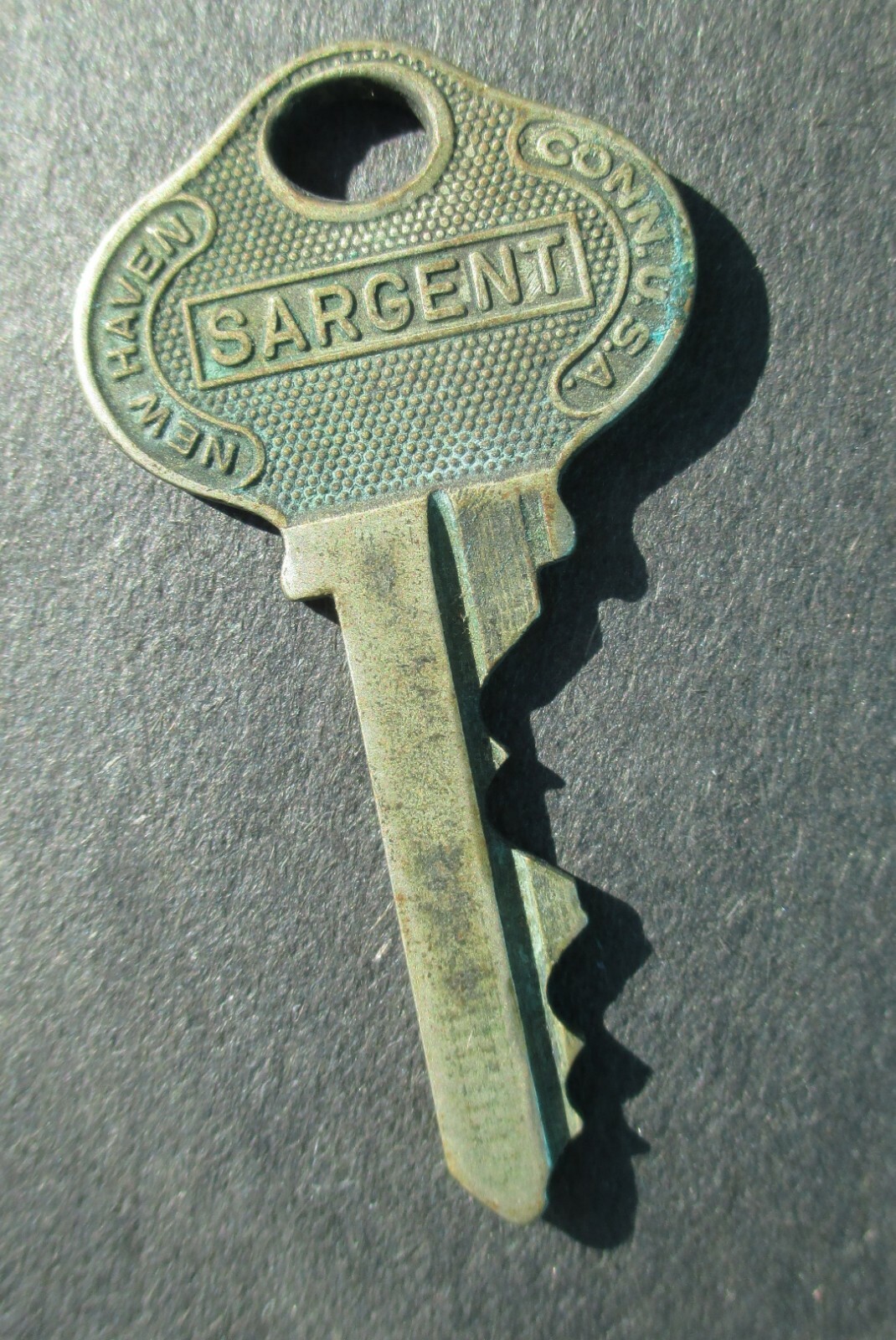 Vintage Key: SARGENT, New Haven Conn., #LL89377X | eBay