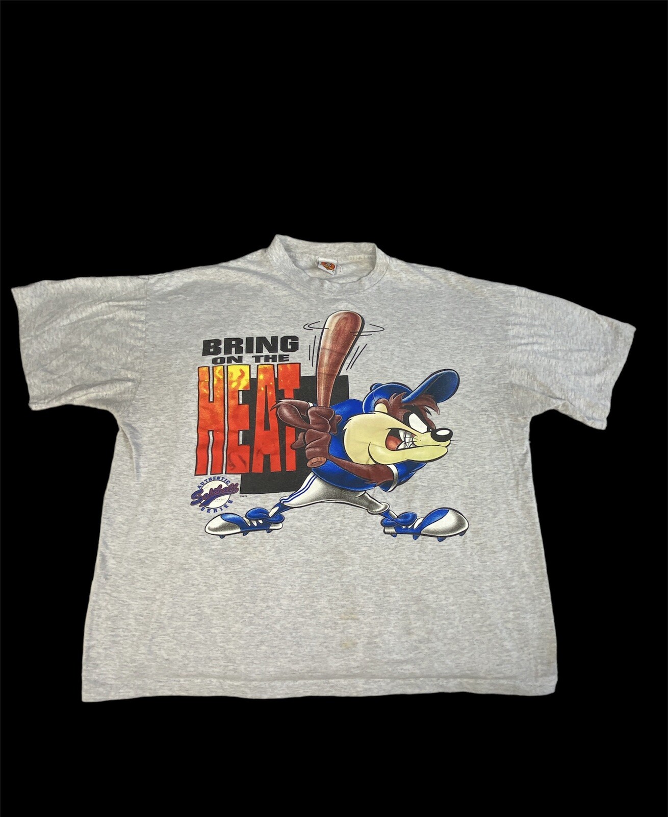 Looney Toons Taz 1997 Vintage Single Stitch Graphic W… - Gem