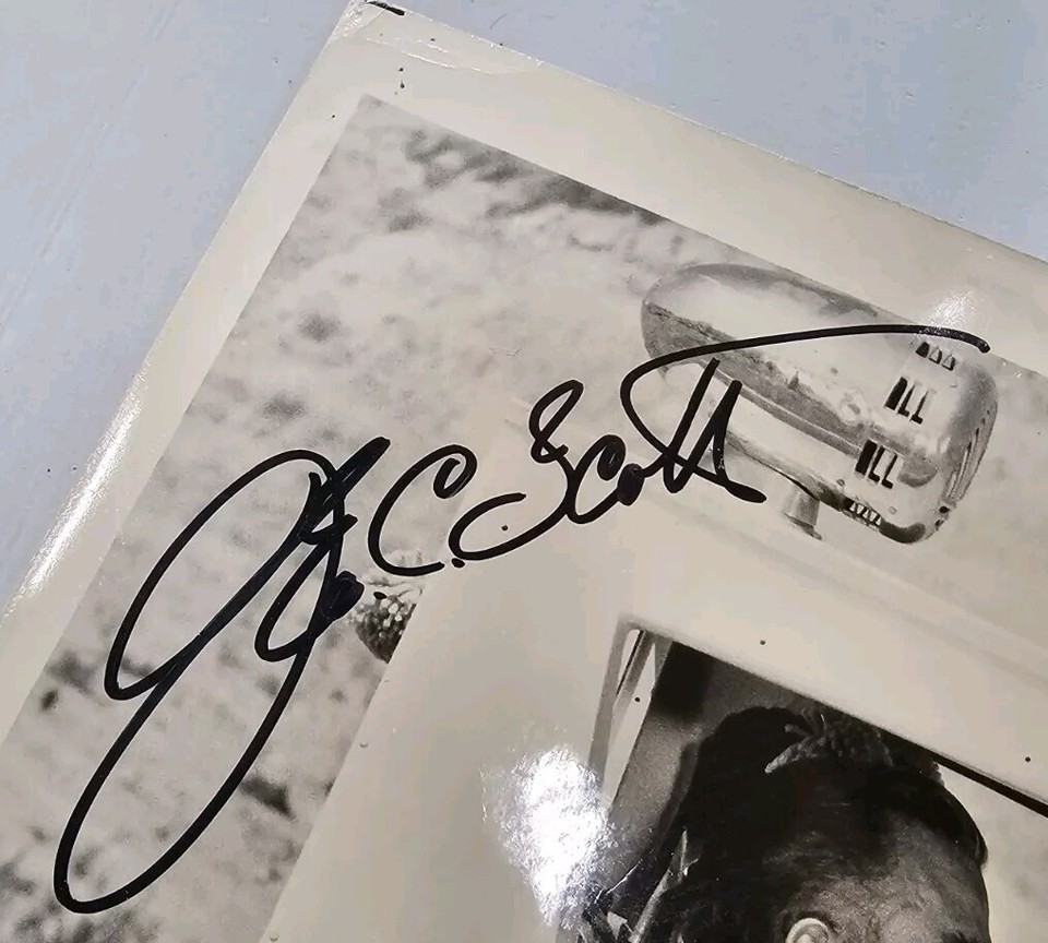 george c scott Autograph 8x10 Singed Picture Auto Actor Movie Star | eBay
