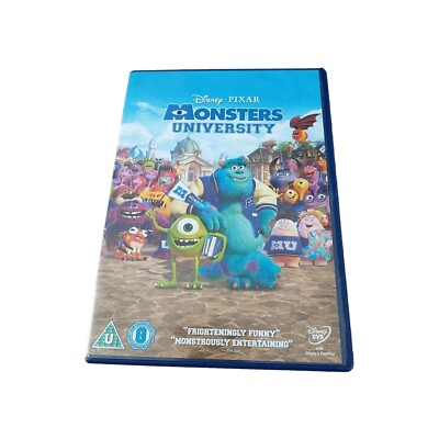 monsters university.disney pixar. dvd. 2 pal 8717418410131 | eBay