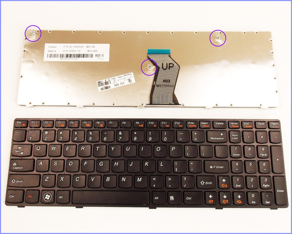 Lenovo Laptop Keyboard Layout Wholesale Replacement US Layout Laptop