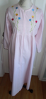 VINTAGE PINK WHITE STRIPE SEERSUCKER STAN HERMAN LONG COTTON HALF ...