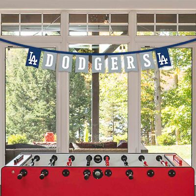 Los Angeles Dodgers Banner Flags On A String | eBay
