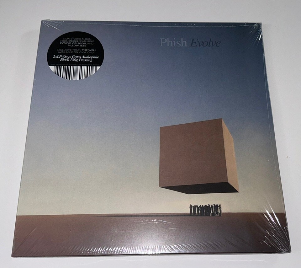 Phish Evolve Vinyl Record 180g Onyx Gates Audiophile Black Lmt Ed ...