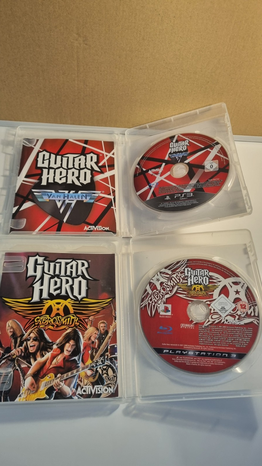 7 game Guitar Hero bundle for PS3 | eBay