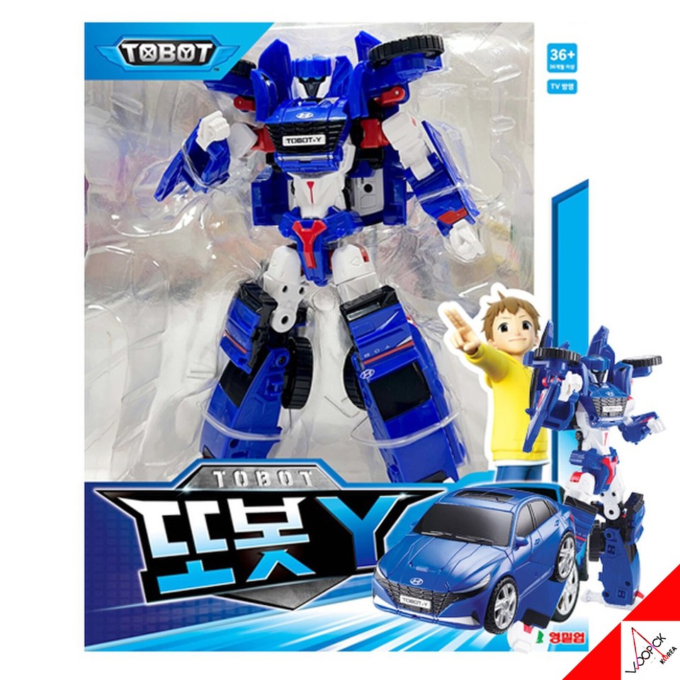 TOBOT 2023 New Tobot X Y Z 3-Type Transformer Robot Hyundai Car Action ...