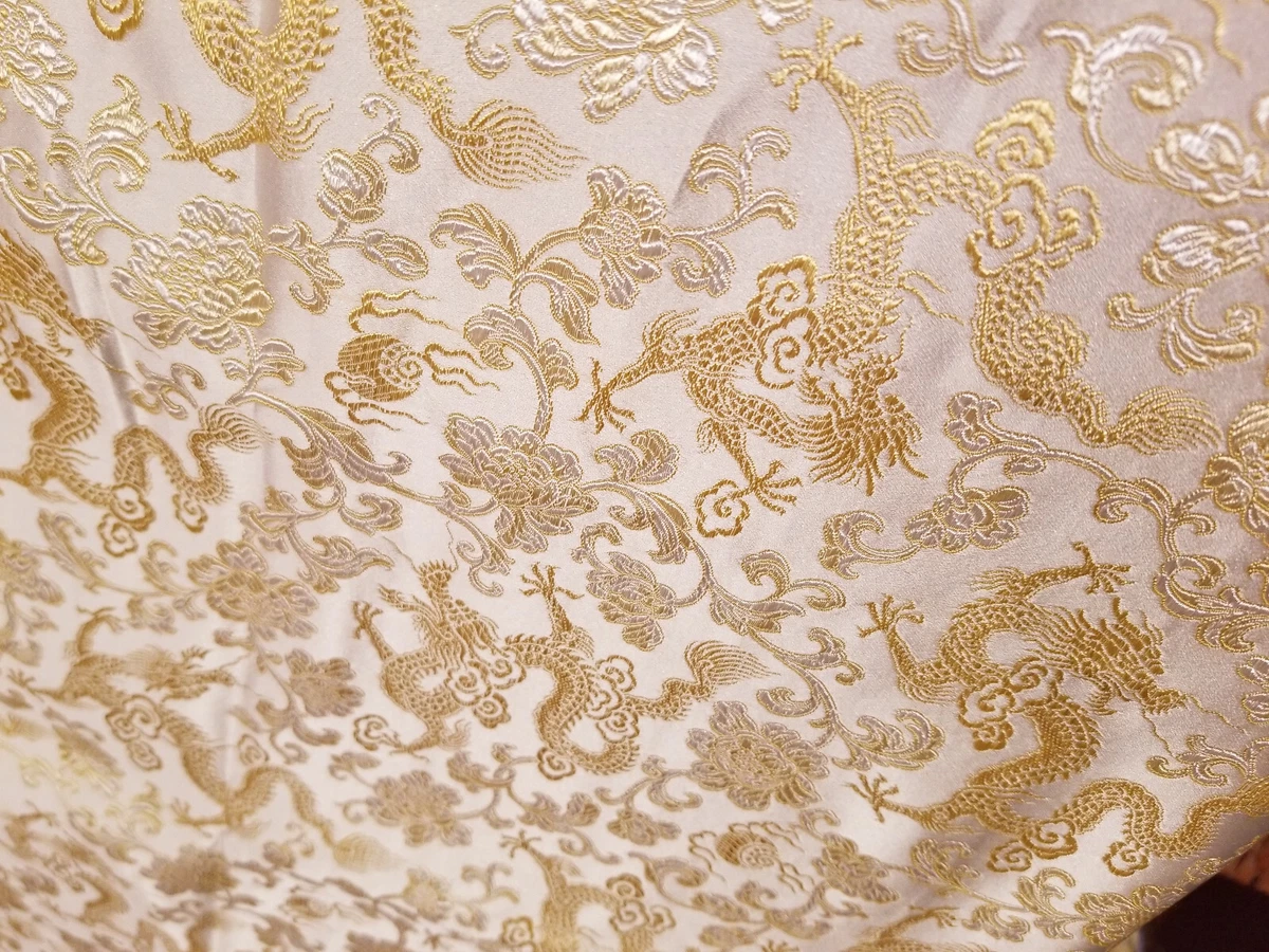 Chinese Dragon Fabric