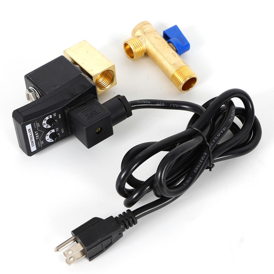 Auto Automatic Timed Electronic Drain Valve for Air Compressor Water ...
