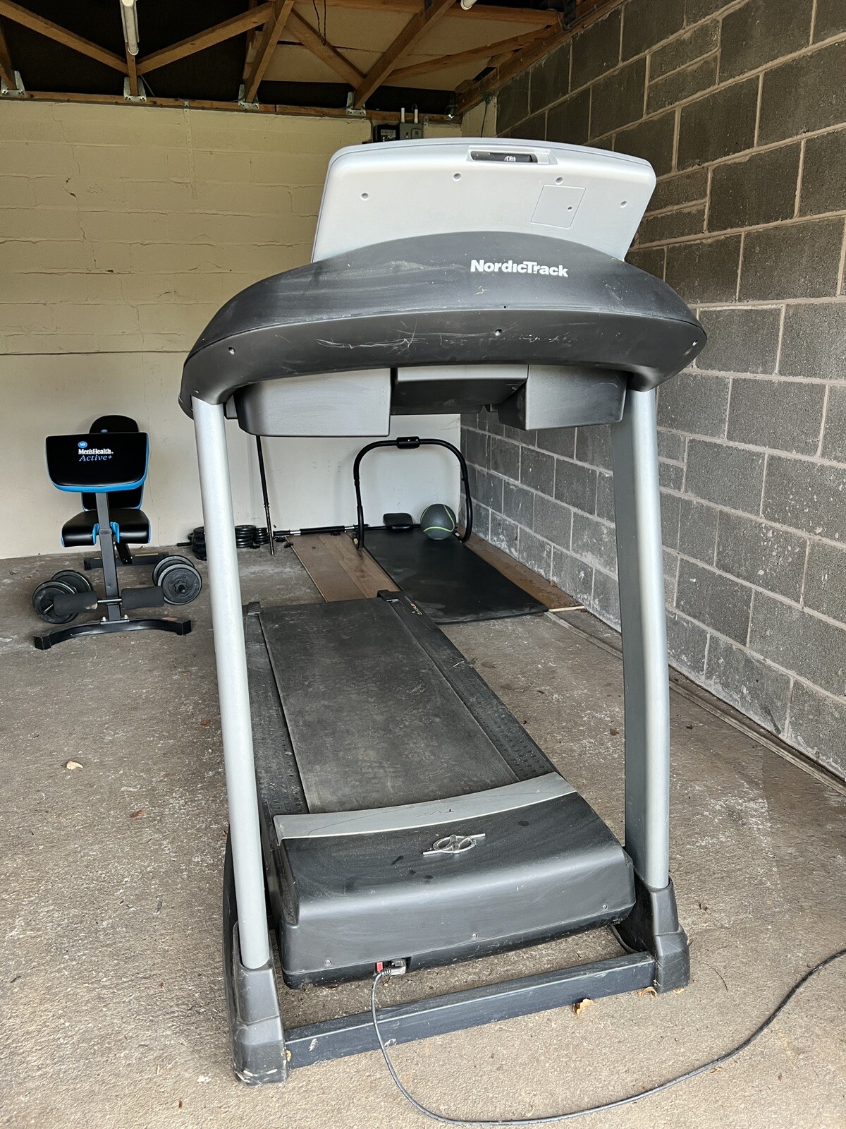 Nordic track T17.2 treadmill electric folding running machine used ...
