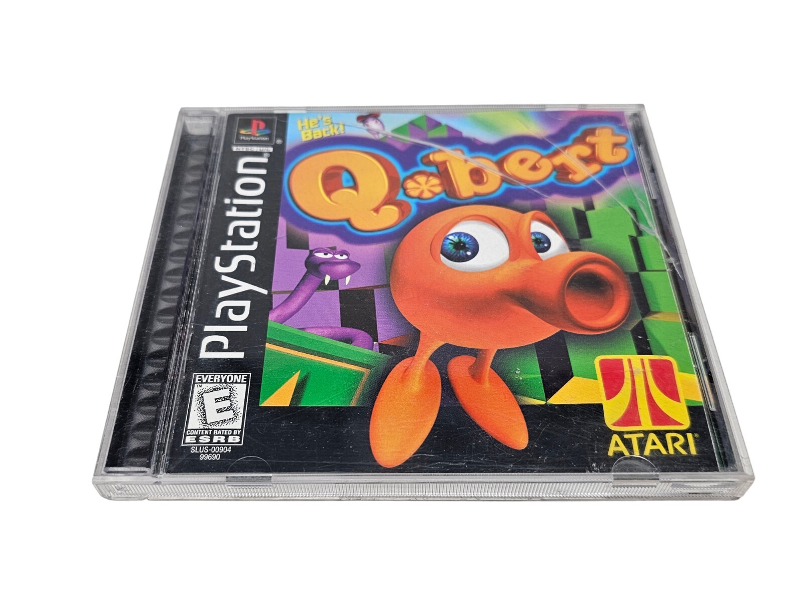 Q*Bert Video Game for Sony PlayStation Complete with Case & Manual CIB ...
