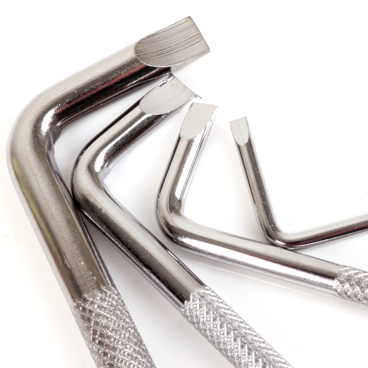 4pc Offset Screwdriver Set Right Angle Corner Crosshead Flat Pozi Drive ...