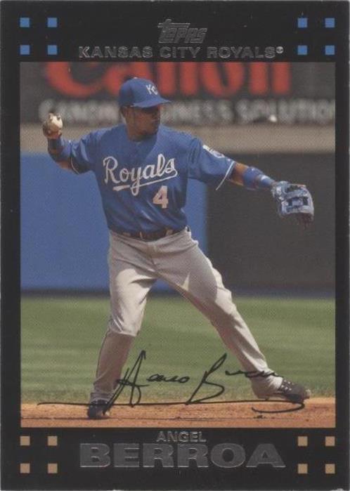 2007 Topps - Angel Berroa #447 Red Back for sale online | eBay
