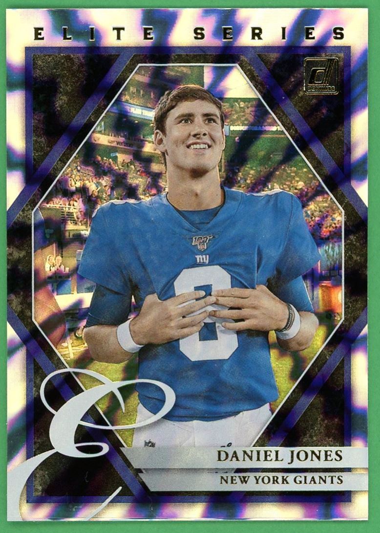 2021 Donruss Elite Series Daniel Jones New York Giants #ES-DJO Insert ...