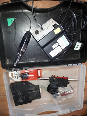 Bohler Minitool Drill with controller TRANSFORMER ACCESSORIES AND CASE ...