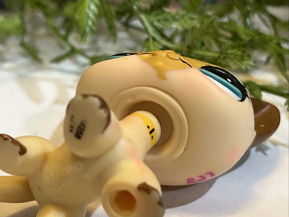 Littlest Pet Shop 3573 LPS Authentic Shorthair Siamese Kitty Cat Heart ...