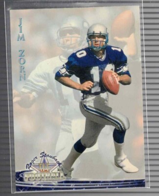 1994 Ted Williams Roger Staubach's NFL Jim Zorn 57 Seattle Seahawks | eBay