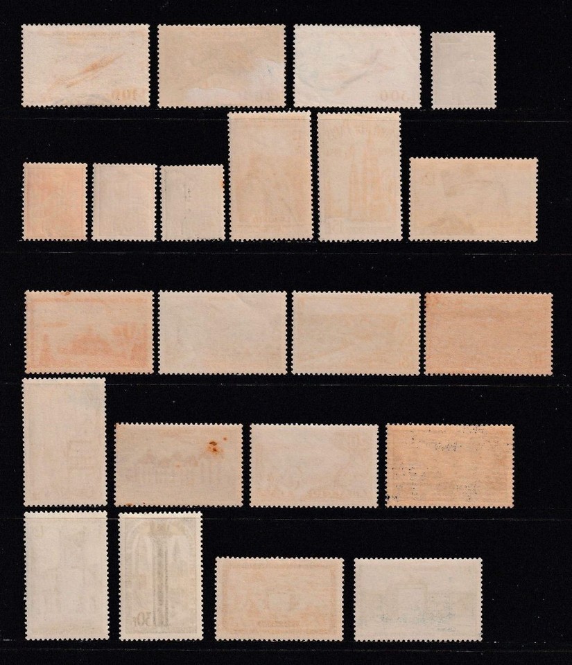 FRANCE 1954 SHORT 34 STAMPS YEAR SET | eBay Australia