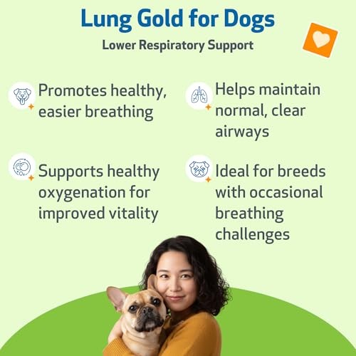 Pet Wellbeing Lung Gold Respiratory Support for Dogs - Healthy Lungs ...