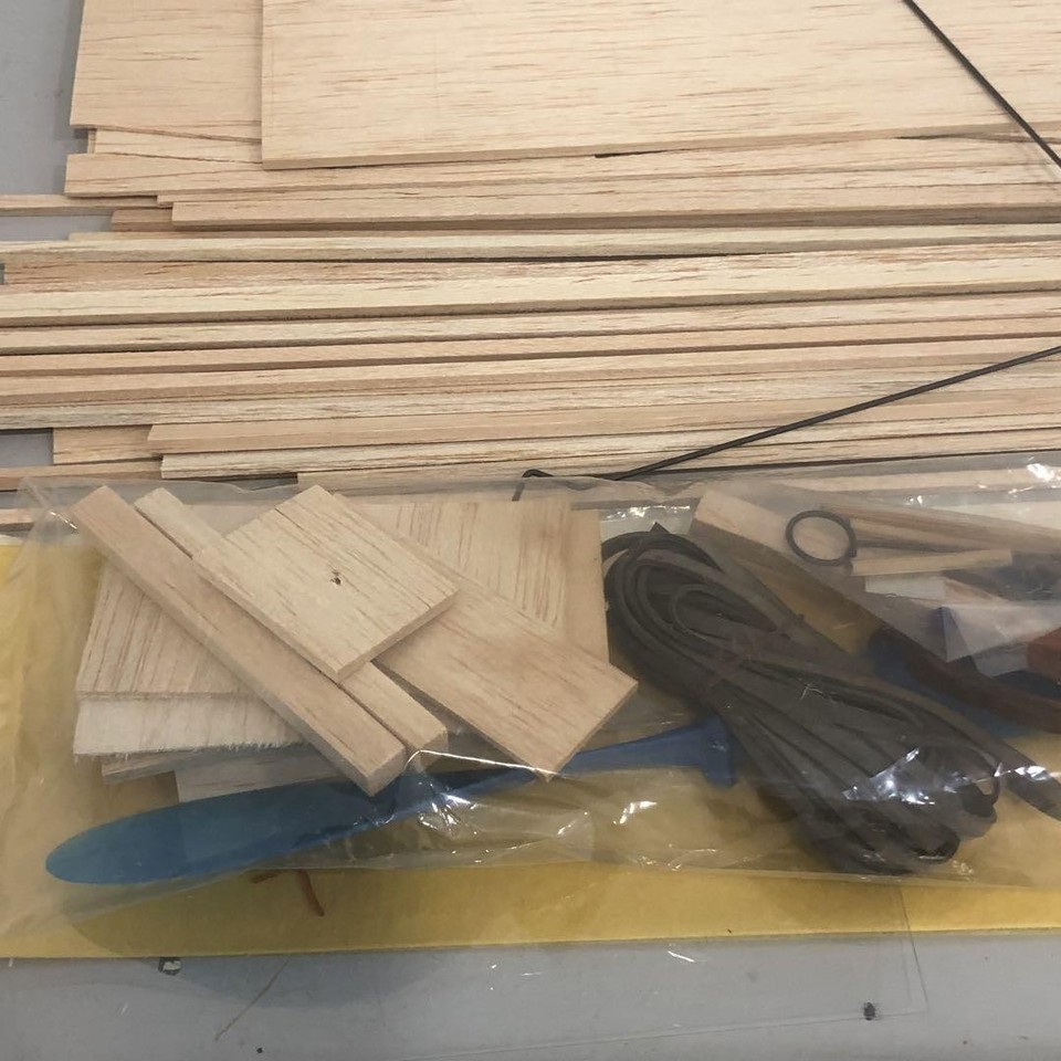 COSMOS Tiger Model Airplane 24in Flying Kit, Scale Model, Open Box RR1 ...