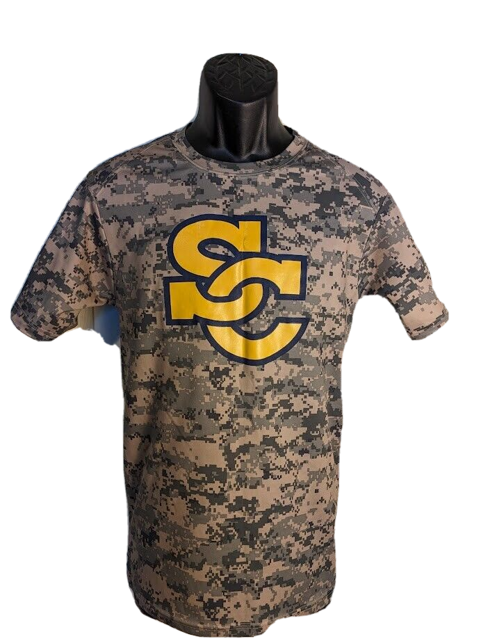 Women's S # 33 Jersery T-Shirt Camouflage Camo MYRTLE BEACH SC South ...