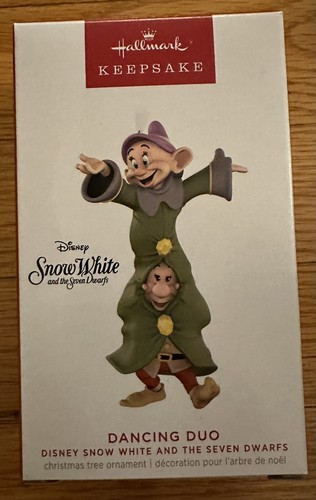 2023 HALLMARK KEEPSAKE ORNAMENT DISNEY SNOW WHITE & SEVEN DWARFS ...
