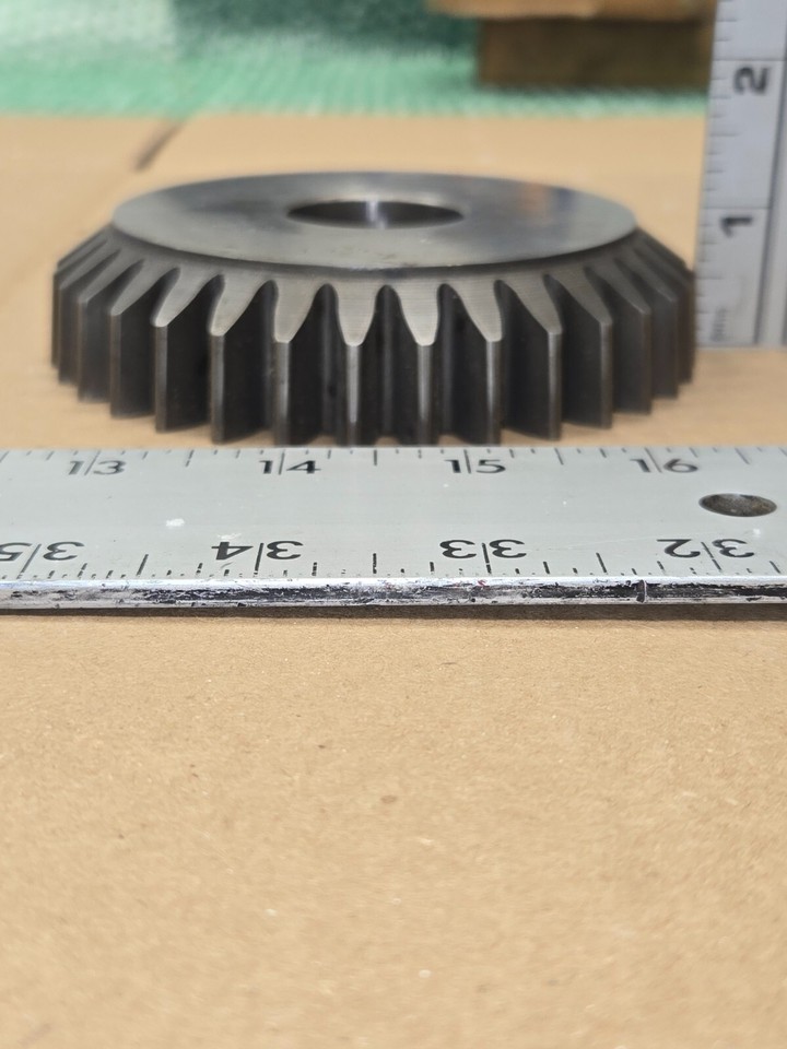 Gear Shaper Cutter disc type, spur shaper M2 20°PA 34 teeth 1.25" arbor ...