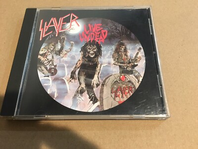 CD SLAYER Live Undead 1983 Restless/Metal Blade Early Pressing | eBay